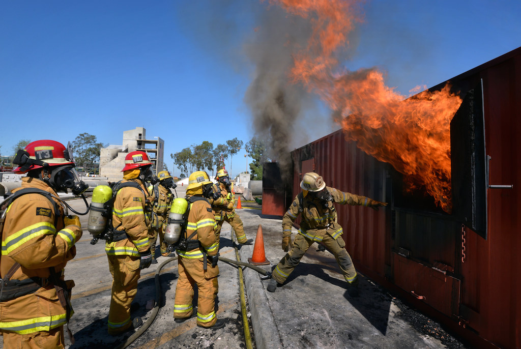 Fire And Rescue Training Modified Container Structures - Container Alliance