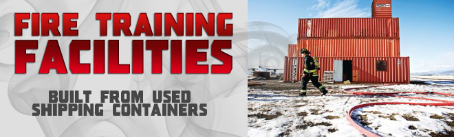 Fire And Rescue Training Modified Container Structures - Container Alliance