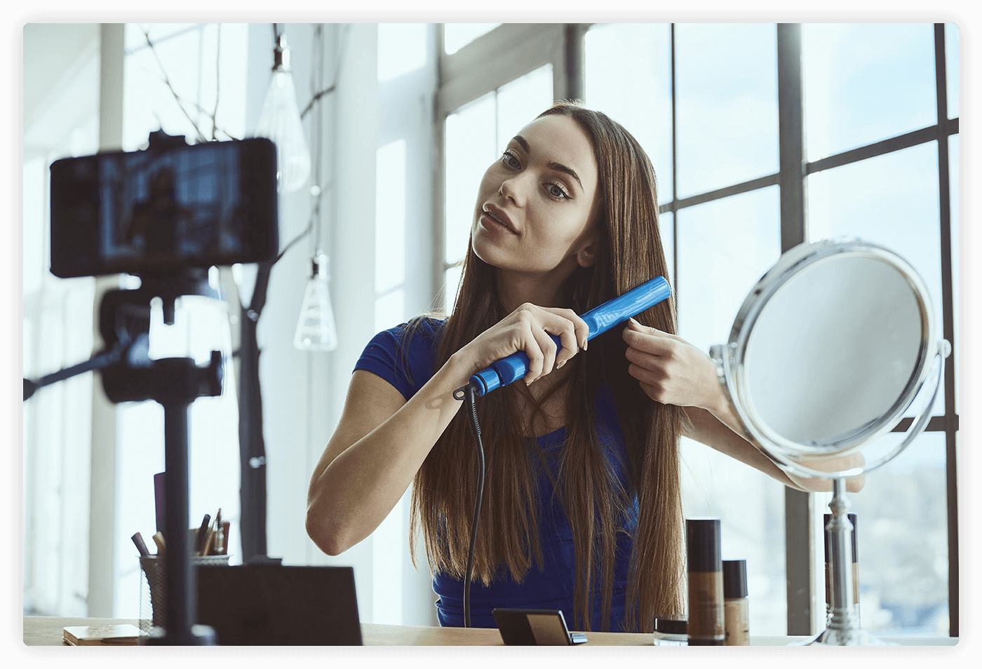 How to Use Live Streaming to Help Clients Manage Their Hair at Home