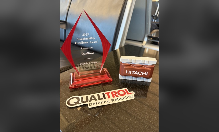 Qualitrol Wins Hitachi Energy Sustainability Award 2025