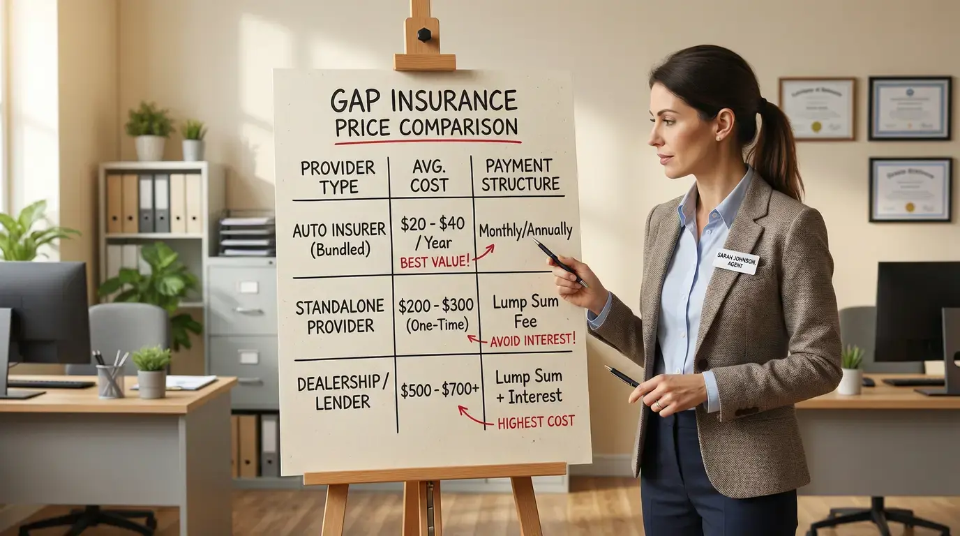 Gap insurance cost in 2026 | SaveMaxAuto